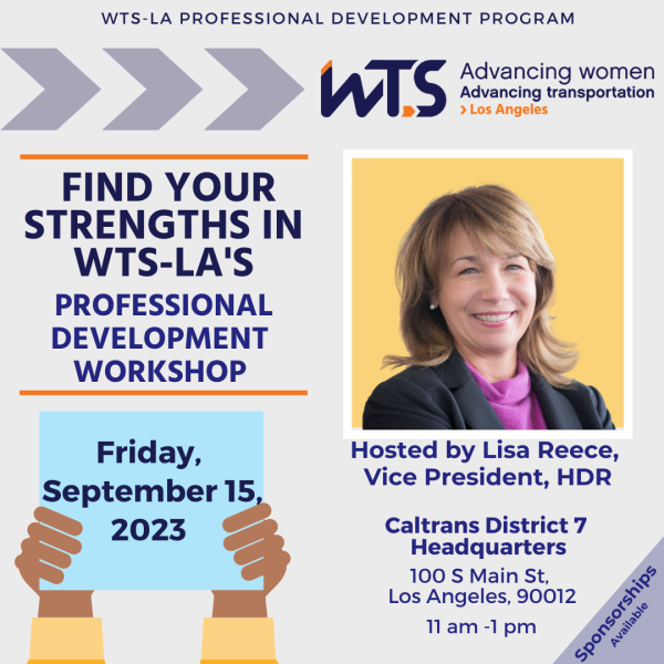 Find Your Strengths In WTS- LA's Professional Development Workshop | WTS